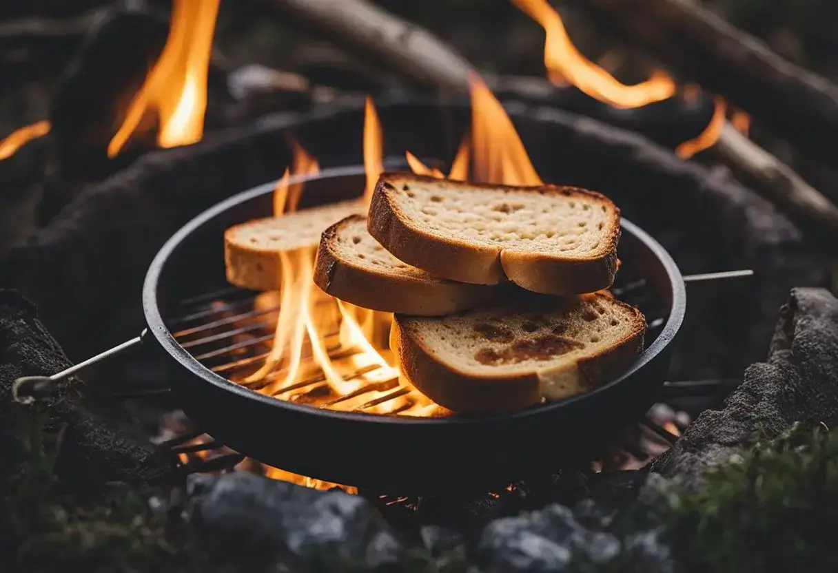 How to Make Toast Camping: Crispy Campfire Chronicles - Wanderland ...