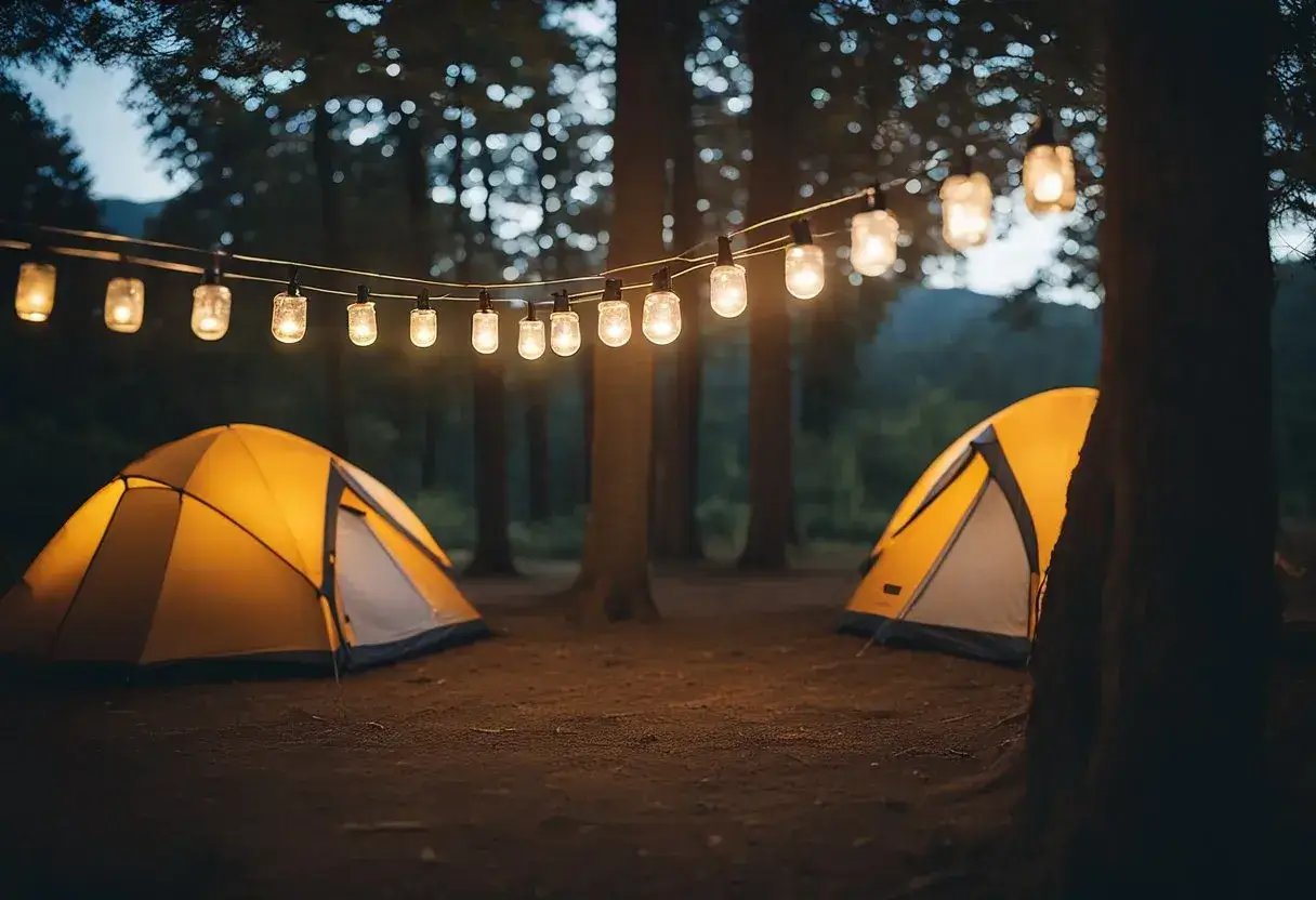 Camping Tent Lighting Ideas: Best Tips for Luminous Nights - Wanderland ...