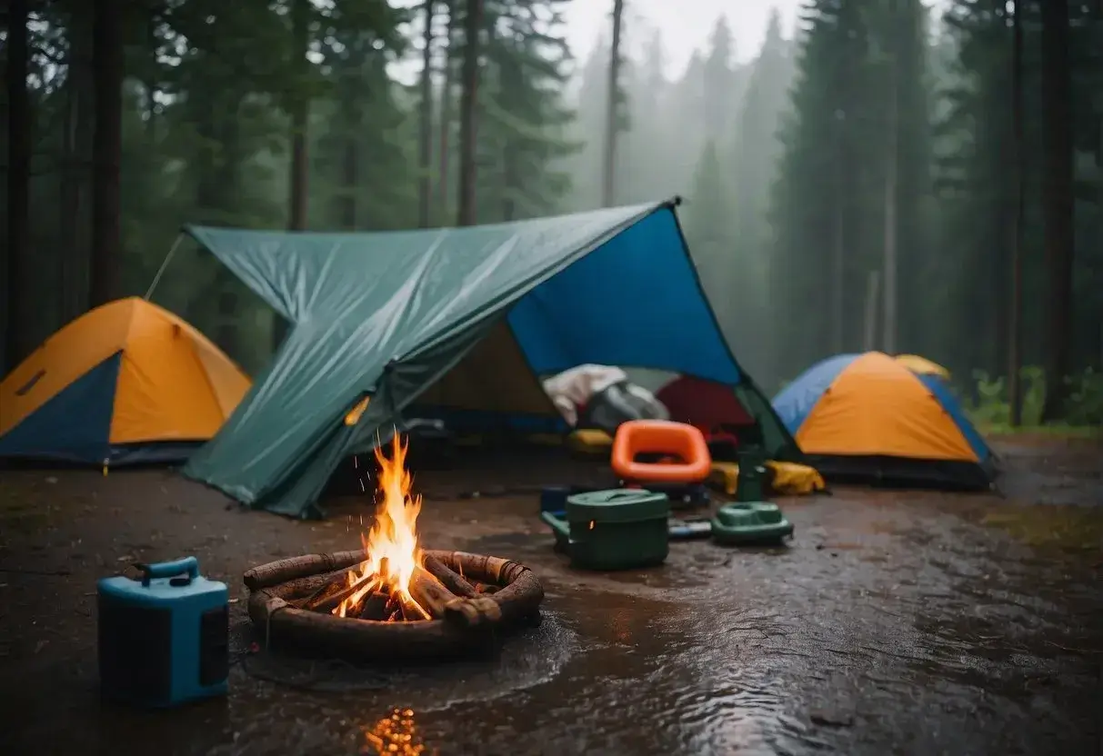 Camping Rain Hacks: Stay Dry and Cheerful on Soggy Adventures ...