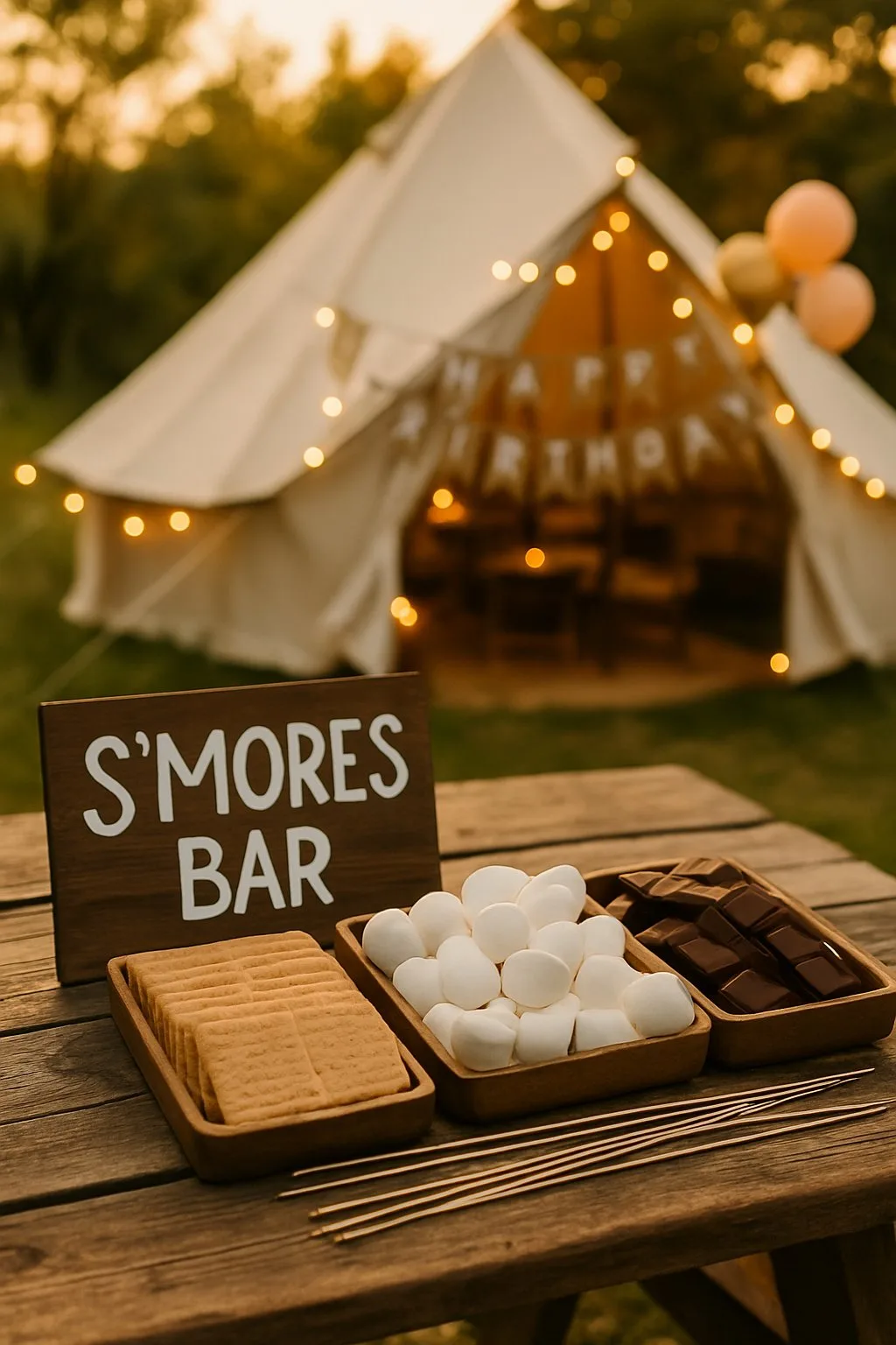 20 Glamping Birthday Party Ideas That'll Make Your Celebration Shine ...